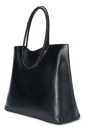 Staud Maude North-south Leather Tote