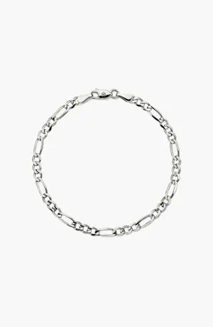 Mejuri Bold Figaro Chain Bracelet