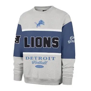 '47 47 Detroit Lions Blockfield Sweatshirt - Blue