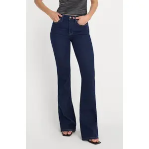 Good American Good Legs Flare Jeans - Indigo1153