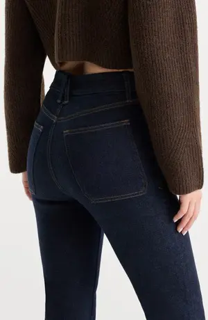 Good American Always Fit Good Classic Bootcut Jeans