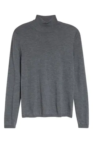 Max Mara Mock Neck Long Sleeve Sweater