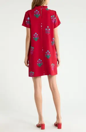 SUGARLIPS Rickie Genora Ruffle Shift Minidress