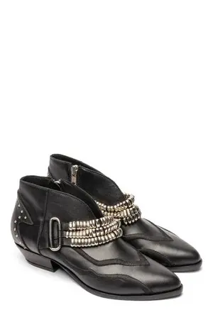 CLARA BARCELO Skill Before Strength Ankle Boots - Black