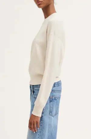 Madewell Relaxed Crewneck Wool Blend Sweater