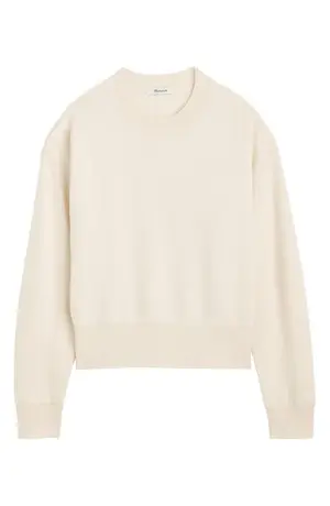 Madewell Relaxed Crewneck Wool Blend Sweater