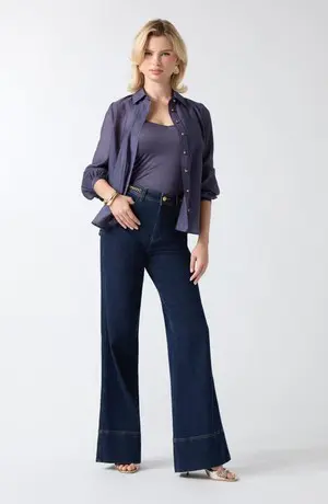 MARCIANO Autumn Tencel Button-up Shirt