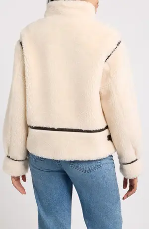 Bernardo Faux Fur Jacket