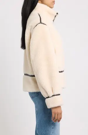 Bernardo Faux Fur Jacket