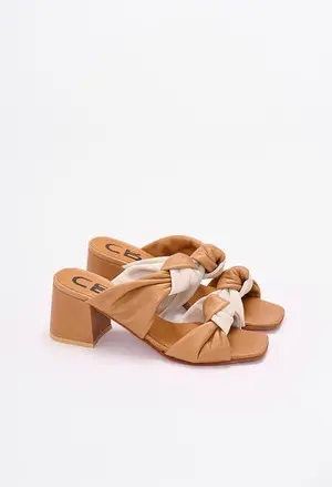 CLARA BARCELO Twist & Shout Mule