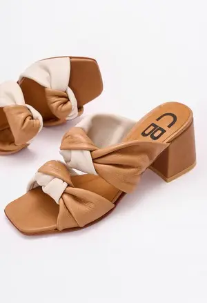 CLARA BARCELO Twist & Shout Mule