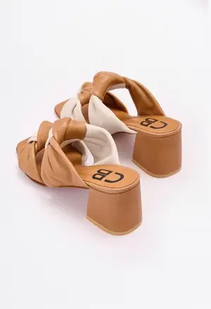 CLARA BARCELO Twist & Shout Mule