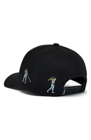 EASTSIDE GOLF Sequence Embroidered Snapback Cap