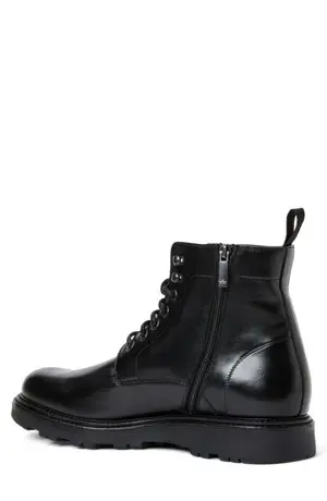 Aquatalia Agostino Waterproof Combat Boot - Black