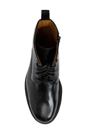 Aquatalia Agostino Waterproof Combat Boot - Black