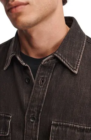 Rag & Bone Infuse Denim Cpo Shirt
