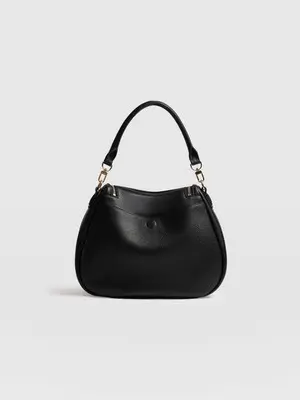 SAINT + SOFIA Marlowe Messenger Bag - Black