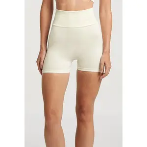 4TH ARQ Mila Seamless Shorts Cream