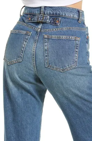Topshop Buckle Carpenter Jeans