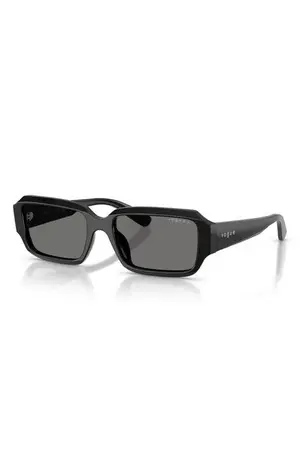 VOGUE Polarized Rectangle Sunglasses