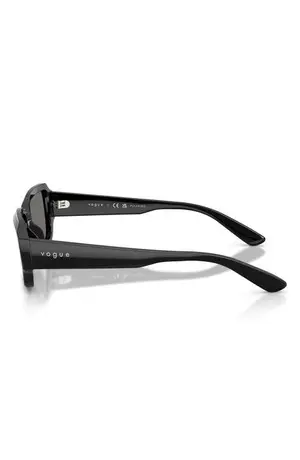 VOGUE Polarized Rectangle Sunglasses