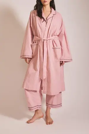 TBCO Cotton & Linen Robe