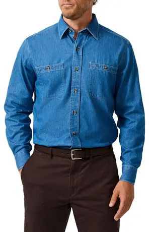David Donahue Cotton Shirt