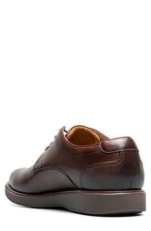 Florsheim Avenue Plain Toe Leather Derby - Brown