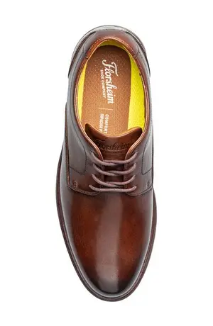 Florsheim Avenue Plain Toe Leather Derby - Brown