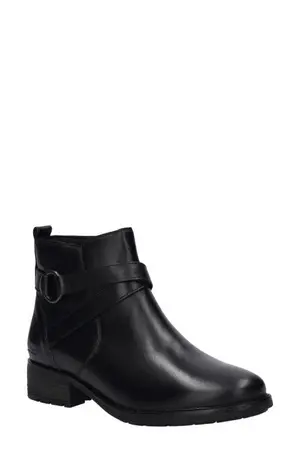 Josef Seibel Kate 04 Leather Bootie - Black