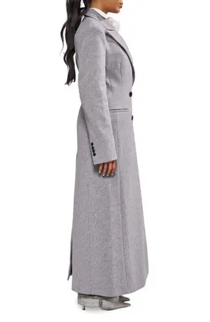 AZALEA WANG Haloir Double Breasted Trench Coat