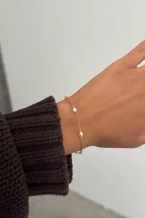 SET & STONES Madeline Pearl Bracelet