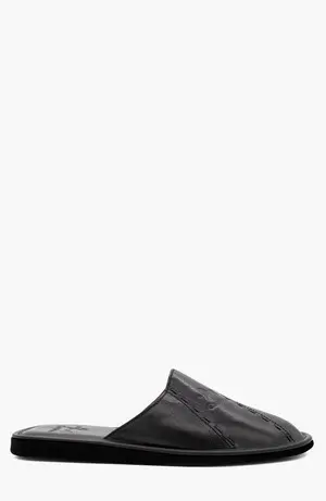 Cavalinho Gentleman Leather House Slippers - Black