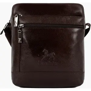 CAVALINHO The Sailor Leather Traveler Crossbody Bag - Brown