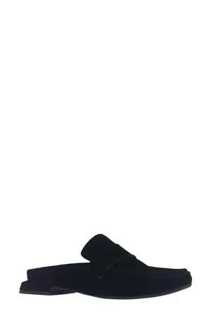 L'AMOUR DES PIEDS Tynessa Flat Mule - Black