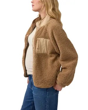 Ingrid & Isabel® Relaxed Raglan Sleeve Maternity Jacket