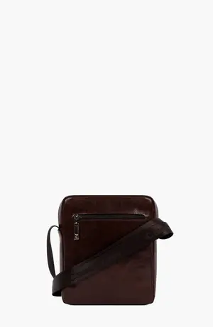 Cavalinho Gentleman Leather Traveler Crossbody Bag