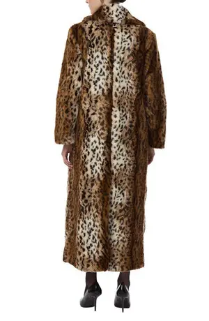 Apparis Gabrielle Faux Fur Maxi Coat