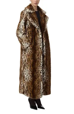 Apparis Gabrielle Faux Fur Maxi Coat