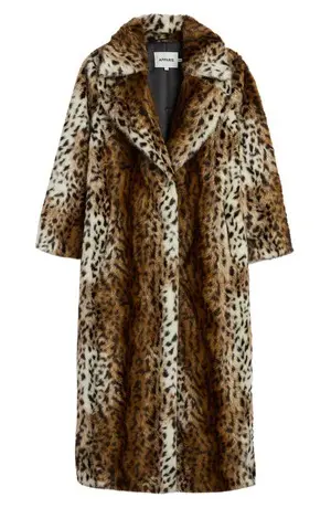 Apparis Gabrielle Faux Fur Maxi Coat
