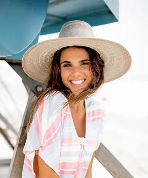 PETER GRIMM Dune Straw Hat