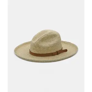 PETER GRIMM Kirby Gus Crown Straw Hat - Natural