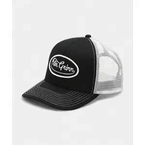 PETER GRIMM Vintage Trucker Cap - Black
