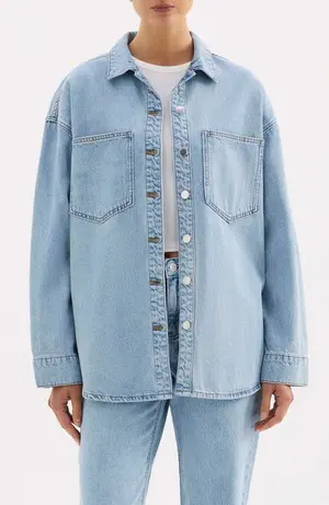 Nude Lucy Oversized Denim Shirt Jacket