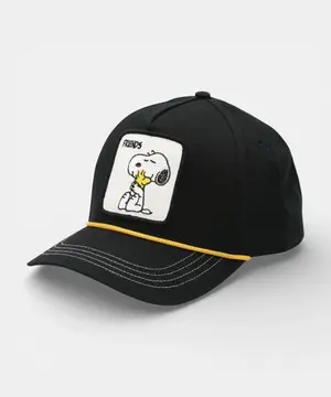 PETER GRIMM Snoopy Friends Trucker Cap - Black