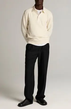 Vince French Terry Travel Polo