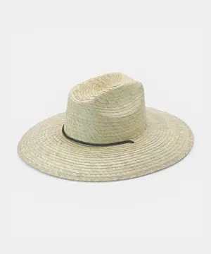 PETER GRIMM Shelter Packable Straw Lifeguard Hat - Natural