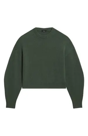 Theory Cashmere Crewneck Sweater - Ivy