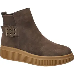 BELLA VITA Cassie Buckle Bootie - Brown