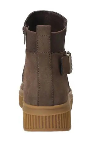 BELLA VITA Cassie Buckle Bootie - Brown